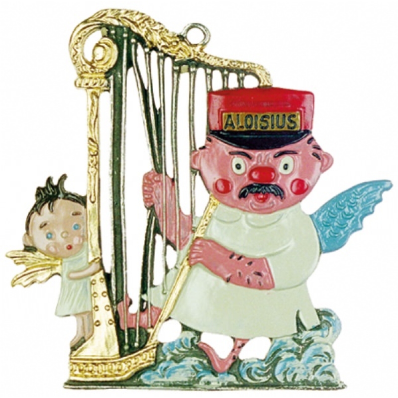 Zinnfigur Aloisius mit Engel